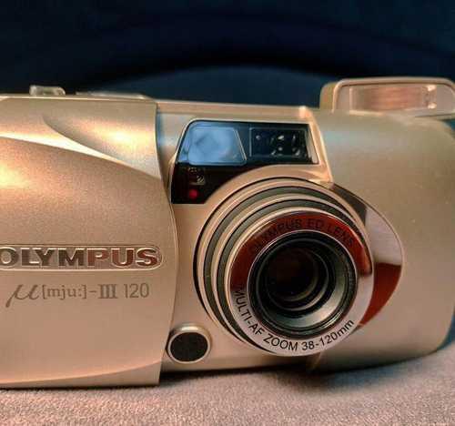 Olympus mju iii 120 - Плёночный фотоаппарат