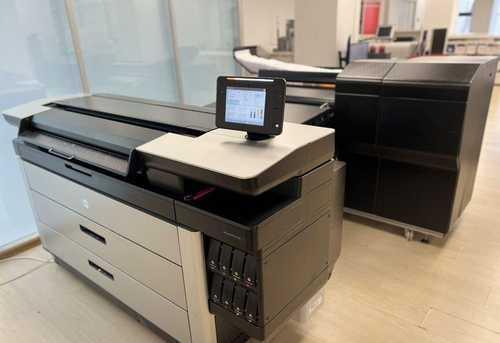 Плоттер HP PageWide XL 5100 MFP и фальцовщик F60