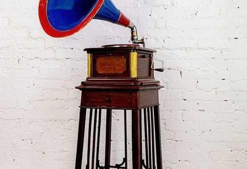 Старинная тумба, консоль подставка под граммофон