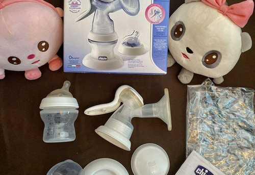 Молокоотсос ручной Chicco, аналог Philips avent