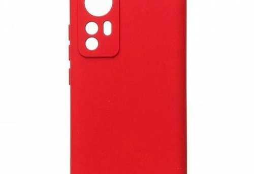 Чехол для Xiaomi 12/12X Silicone cover (Красный)