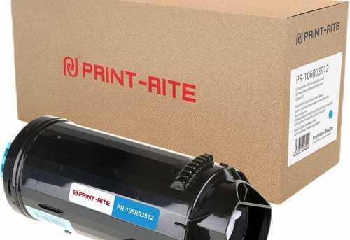 Картридж print-rite TFX743cprj, 106R03912, голубой