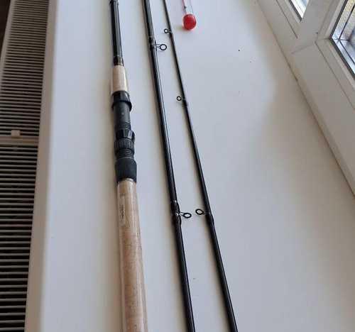 Фидерное удилище daiwa windcast. 3,9 тест 120