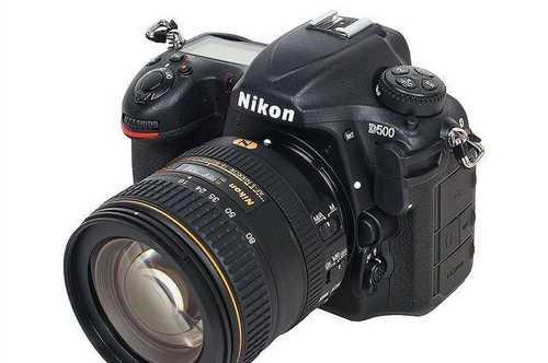 Камера Nikon D500 Kit 16-80mm f/2.8-4E ED VR