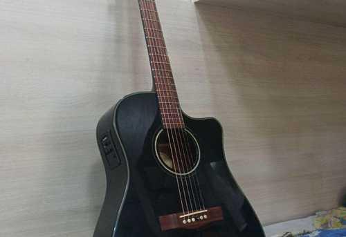Электроакустическая гитара fender CD-110CE BLK