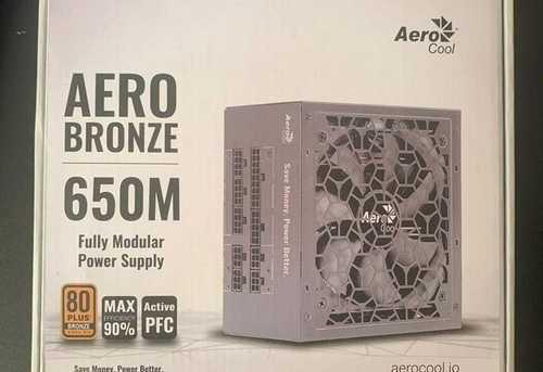 Блок питания AeroCool aero bronze 650M