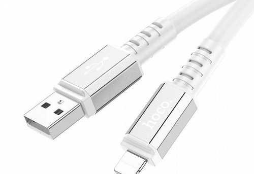 Кабель USB - 8 pin hoco X85 Strength, 1.0м, 2.4A