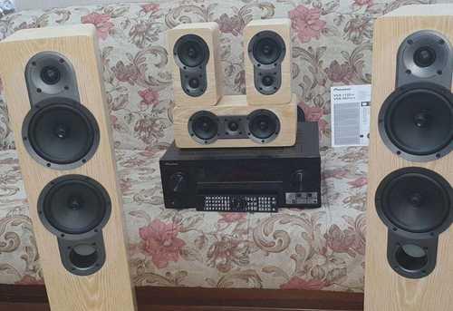 AV ресивер Pioneer vsx-922 и Колонки Jamo s426hcs3