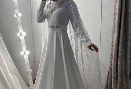 Платье для никаха 46 свадебное