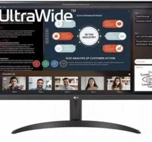 Монитор новый 34 LG UltraWide 34wq500-b