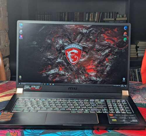 MSI stealth 17,3 240HZ/ RTX 2060-6GB/ I7-9750H