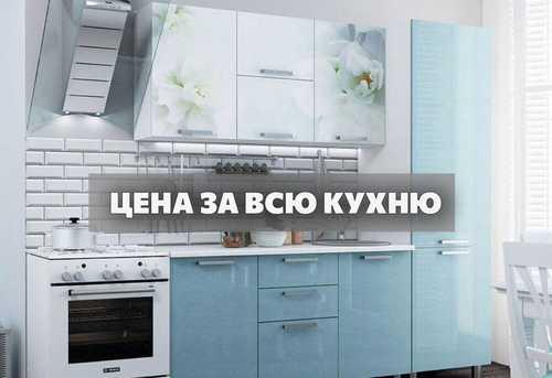 Цена за всю кухню. Кухня 210см "Бьянка"