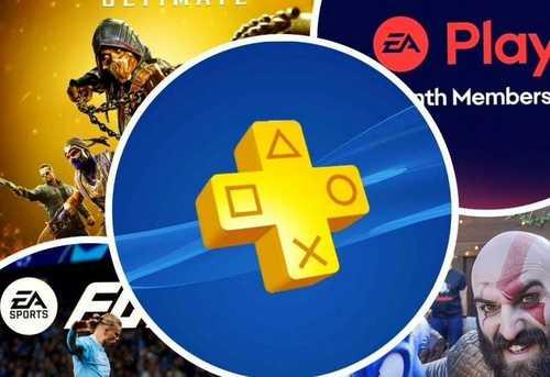 Игры, PS plus, EA play PS5 И PS4 Turkey mortal 390