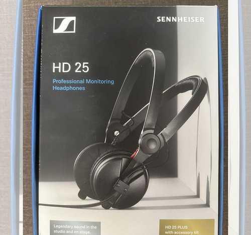 Наушники Sennheiser HD 25 Plus, черные