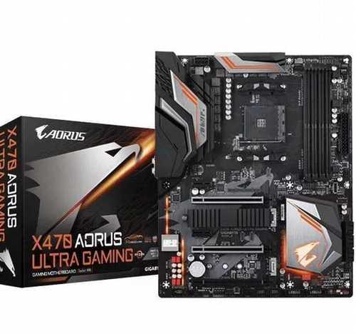 Материнская плата am4 X470 aorus ultra gaming