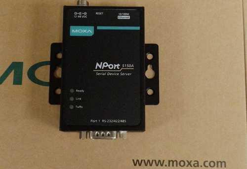 Сервер последоват. интерфейсов moxa NPort 5150A