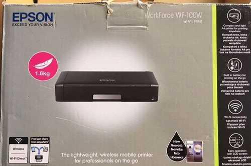 Принтер Epson workforce wf-100w