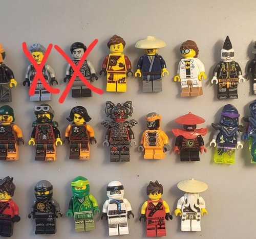 Lego ninjago минифигурки