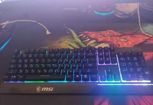 Игровая клавиатура msi gk30