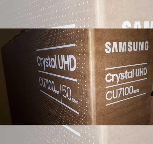 Новый Samsung Crystal 4K 50 Дюймов 125 См Смарт