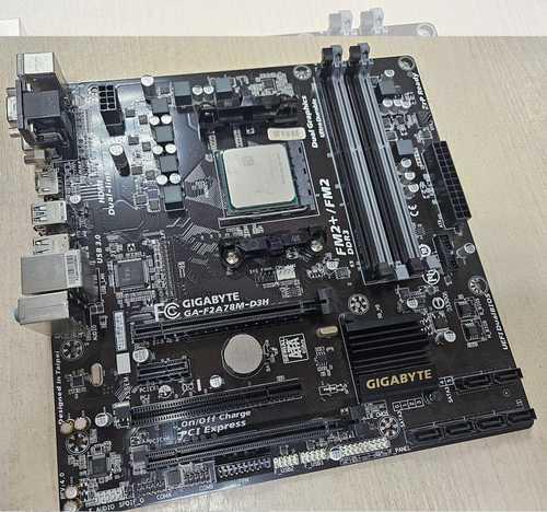 Gigabyte GA-F2A78M-D3H sFM2   A8-7600