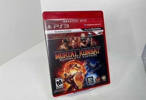 Игра Mortal Kombat Komplete Edition PS3
