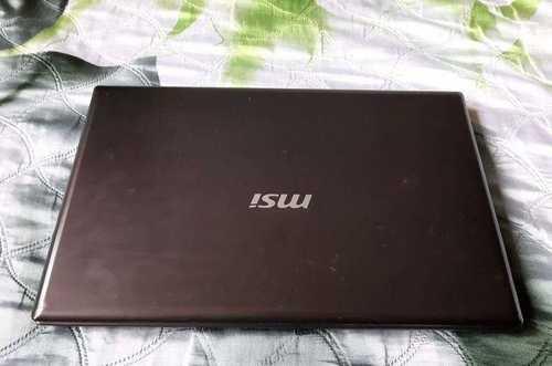 Ноутбук MSI GE620