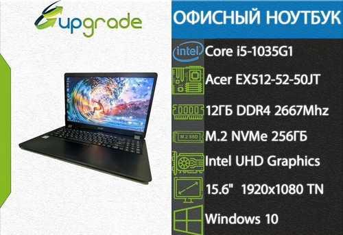 6 Ноутбук 15,6" Acer Core i5-1035G1/12Gb/NVMe 256G