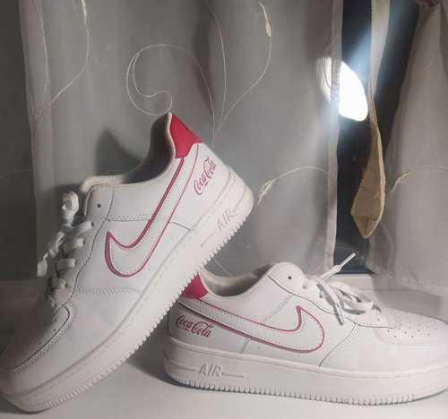 Кроссовки Nike air force 1 белые