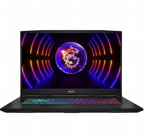 Ноутбук MSI Katana 17 B12UCX-1023XRU, i5 12450H/8Gb/SSD512Gb/RTX2050 4Gb/17.3" FHD IPS 144Hz/Dos/чер