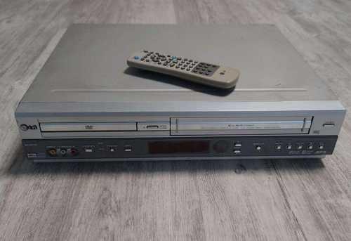 DVD плеер+Видеомагнитофон LG DC591W