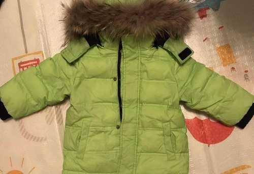 Куртка на мальчика Baby Go осень/зима на пуху р 86
