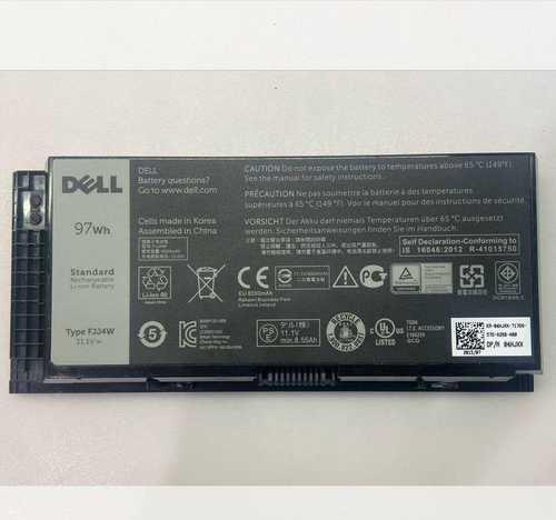 Оригинальная АКБ 04hjxx dell M4800