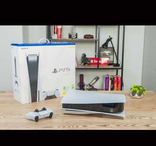 PS5 1tb  Игры (Более 400игр) с Дискаводом