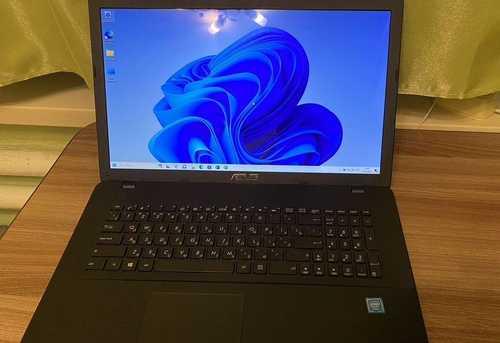 17.3" ASUS X751S, 500 ГБ, Celeron N3050, RAM 4 ГБ, Intel HD Graphics