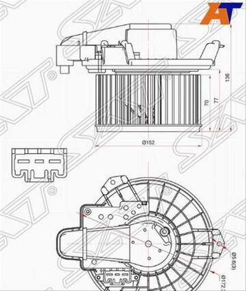 Мотор печки Toyota Corolla 150 Москва | Автозапчасти | Festima.Ru ...
