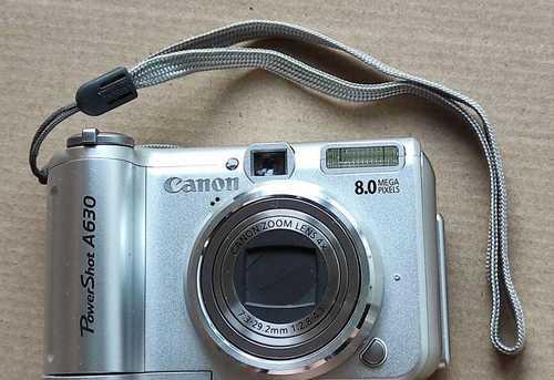 Фотоаппарат Canon powershot A630