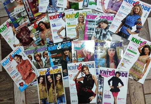 Журналы по вязанию knit & mode