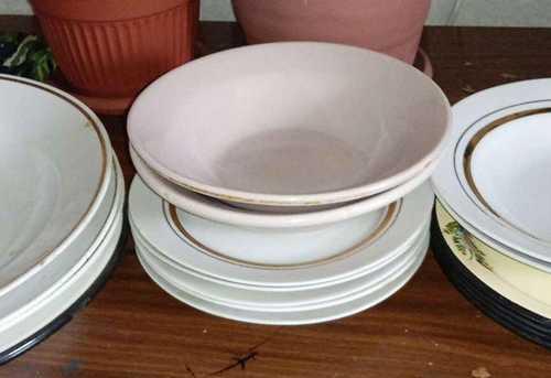 Посуда разная(тарелки)