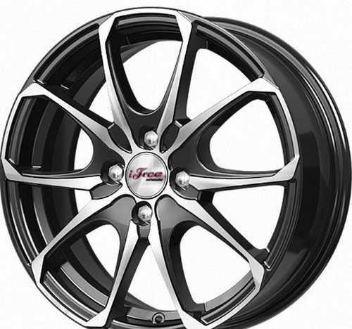 R16 4x114,3 6J ET40 D67,1 iFree Такеши (кс877-12) Блэк Джек