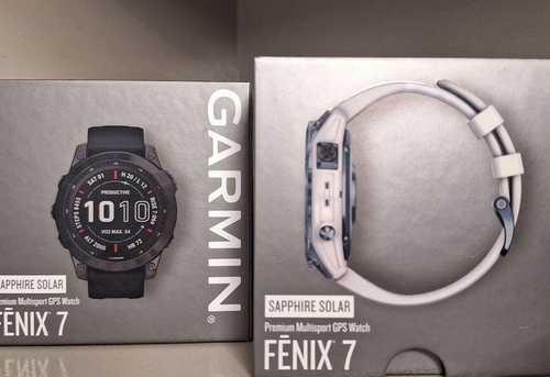 Часы Garmin Fenix 7 Sapphire Solar