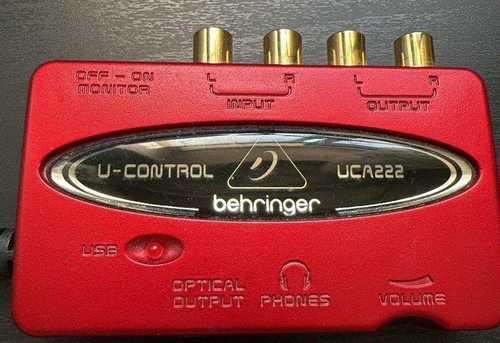Звуковая карта behringer uca222 u-control
