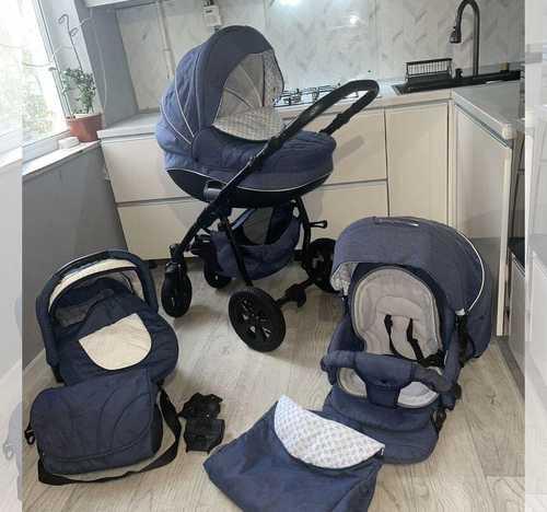 Коляска Tutis 3 в 1(Denim)