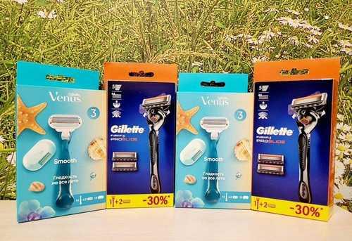 Набор Gillette Fusion Venus станок кассеты