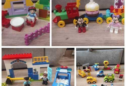 Lego duplo 10902 10941 6152 и мои первые машнки