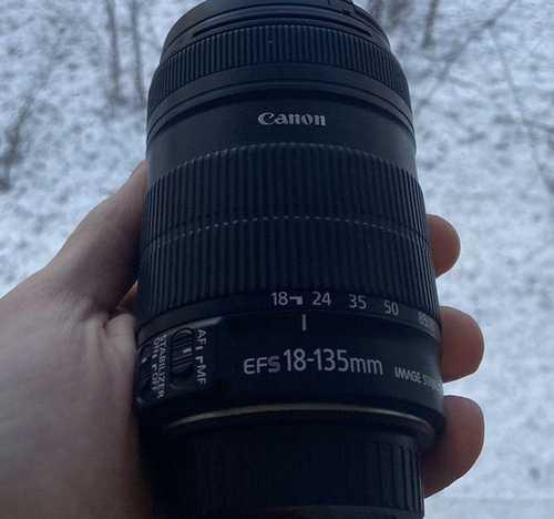 Объектив Canon ef s 18 135 is