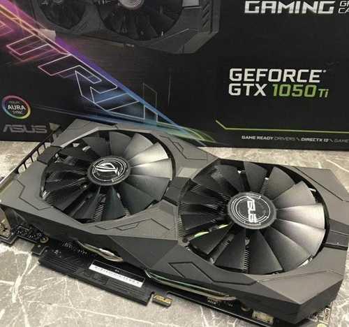 Видеокарта gtx 1050 ti 4gb asus strix