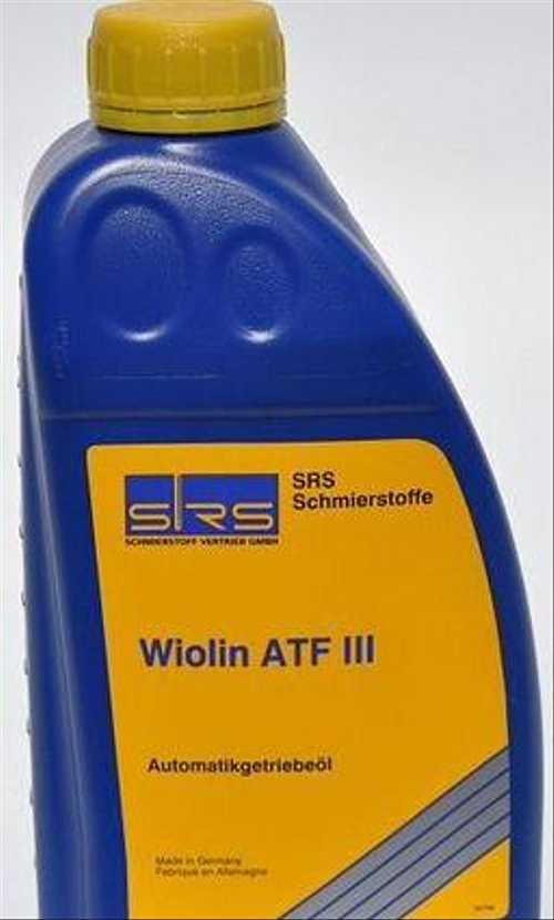 Масло трансмиссионное wiolin ATF III кпп автома