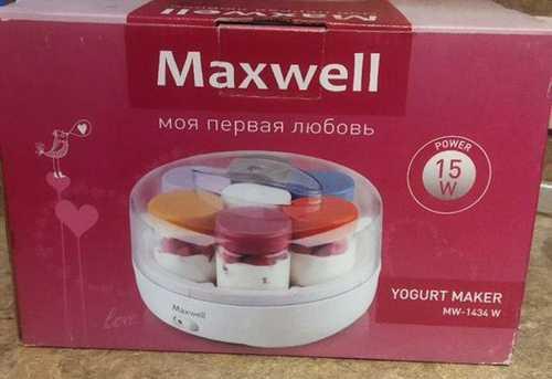 Йогуртница новая maxwell