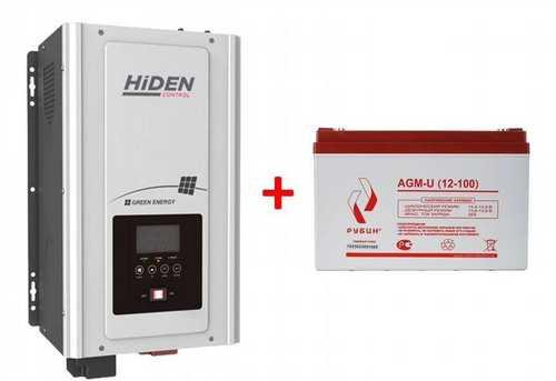 Ибп Hiden Control HPS30-1512 + Рубин AGM-U 12-100